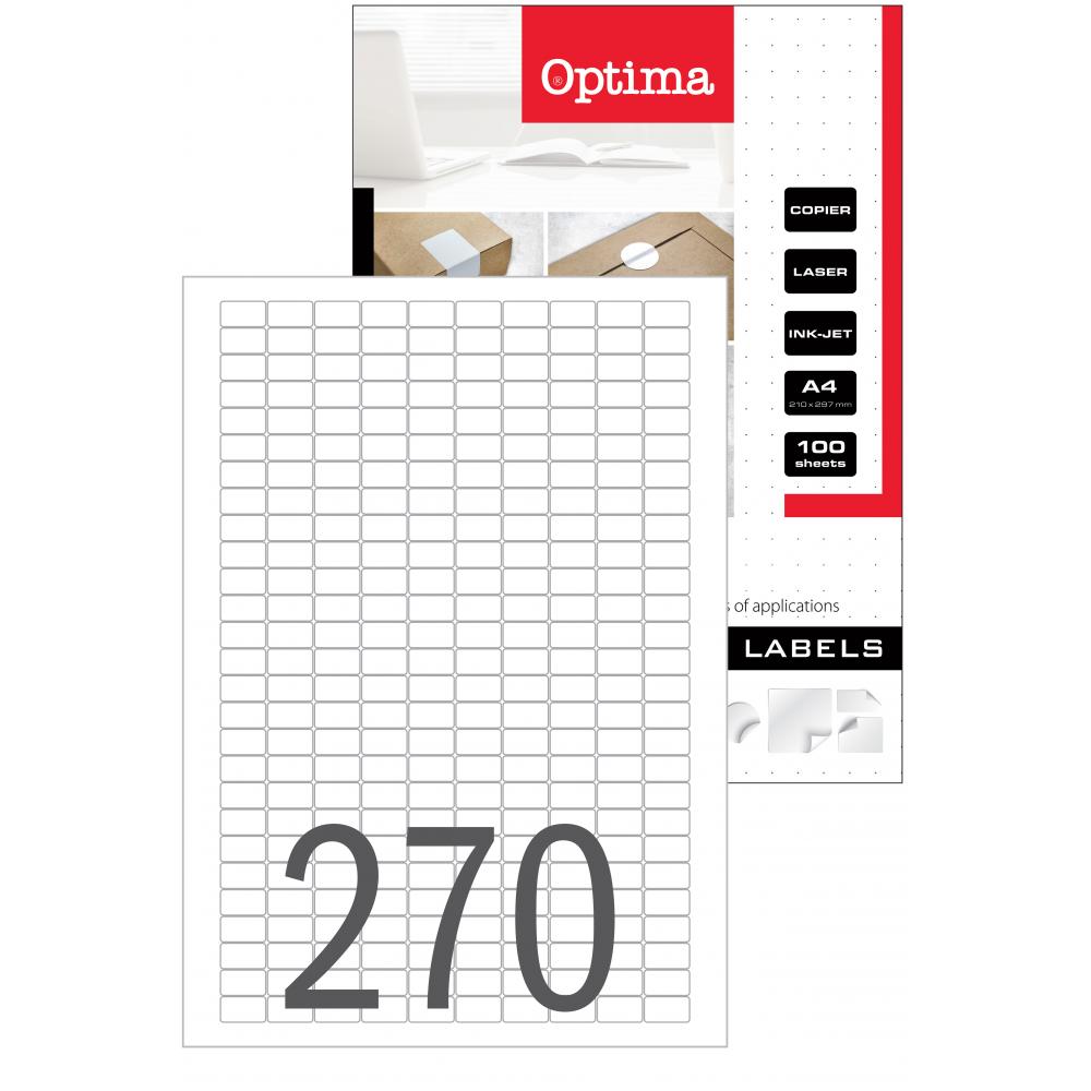 OPTIMA ETIKETE 100/1 17.8X10 (270 kom) - Point Corp