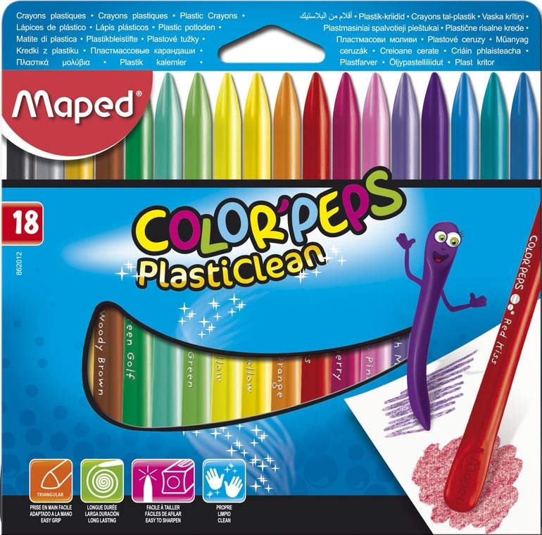 MAPED vostane pastele 1/18 SMART - Point Corp